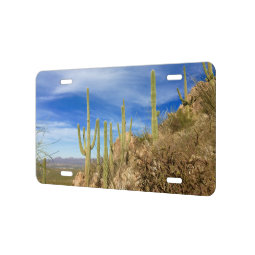 Arizona Sonoran Desert Photo License Plate | Zazzle