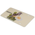 Arizona State Bird Cactus Wren License Plate | Zazzle
