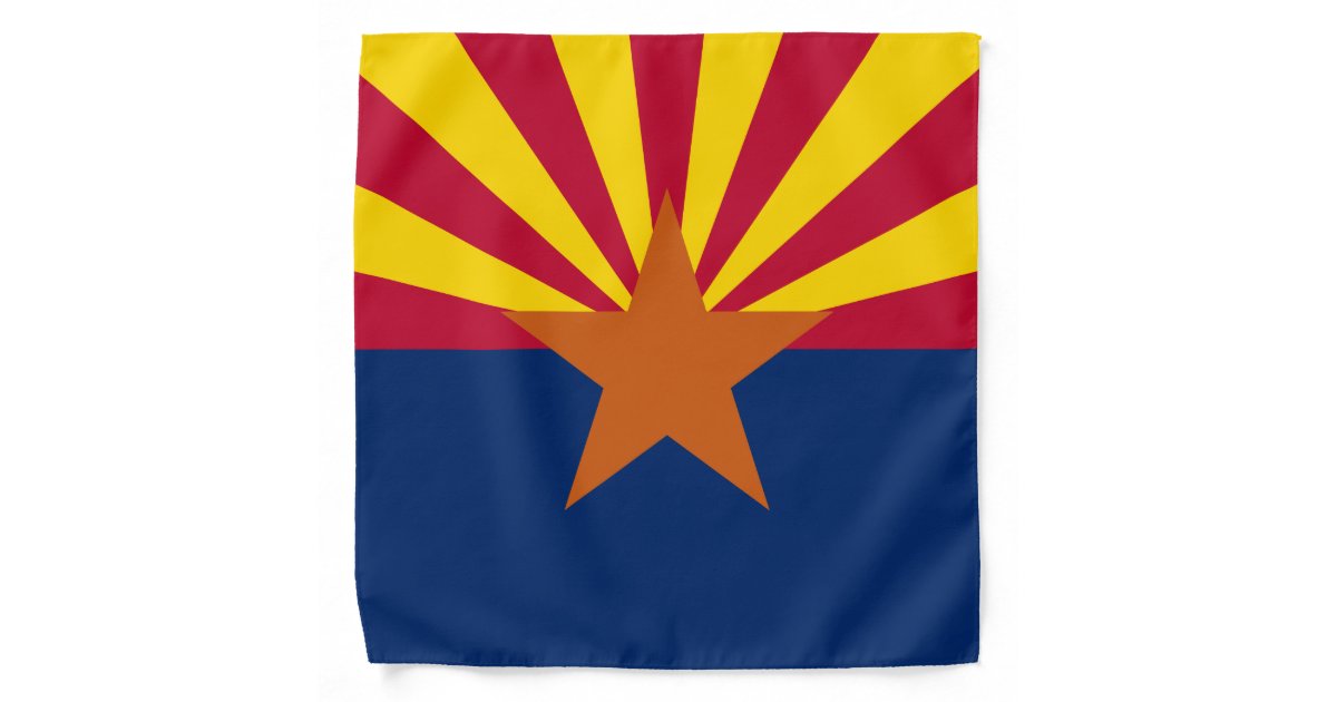 Arizona State Flag Bandana | Zazzle