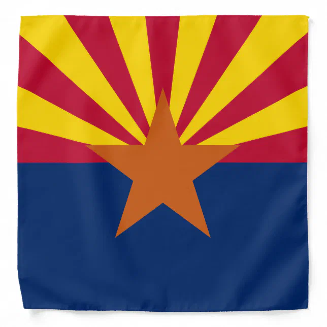 Arizona State Flag Bandana | Zazzle