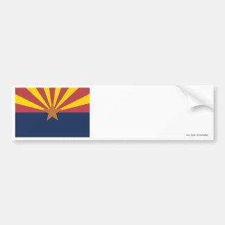 Arizona Flag Stickers | Zazzle