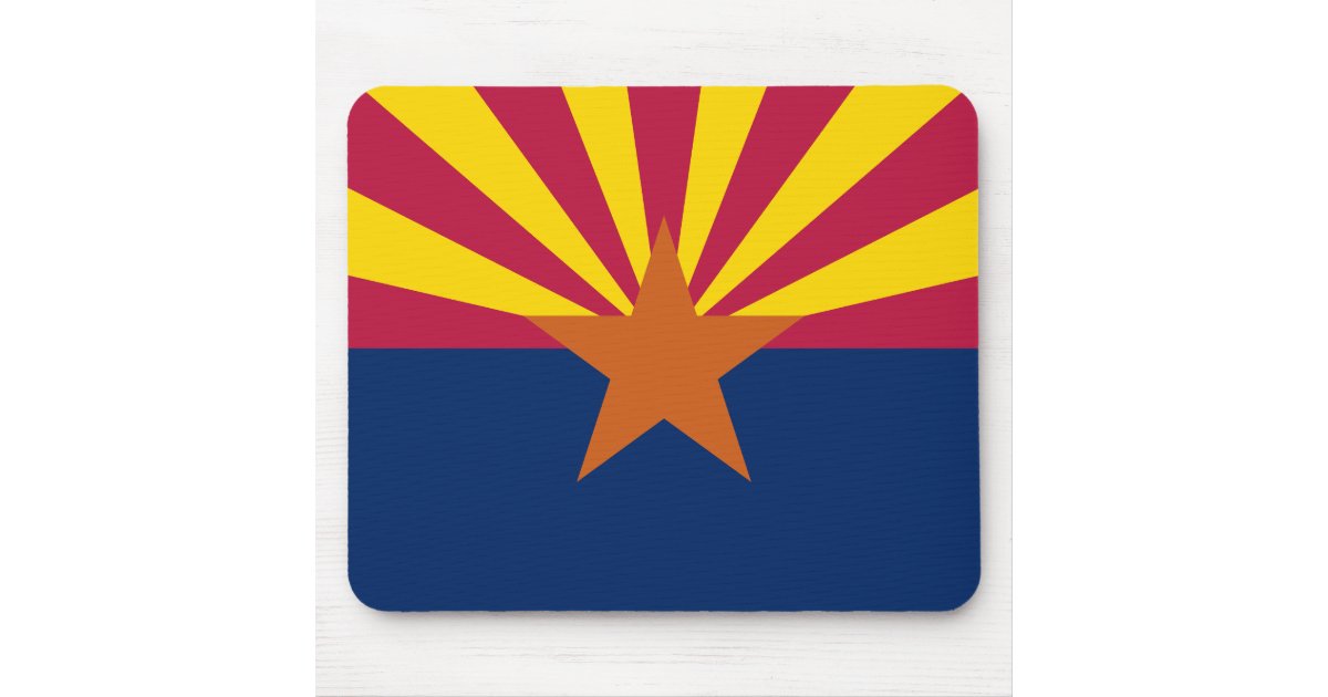 Arizona State Flag Mouse Pad | Zazzle