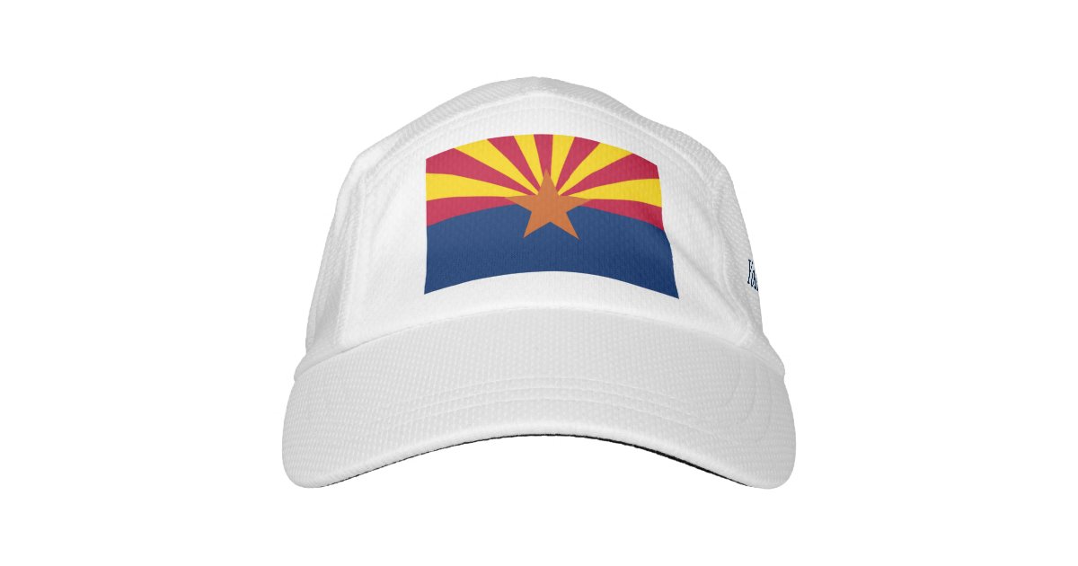 Arizona State Flag Personalized Headsweats Hat | Zazzle