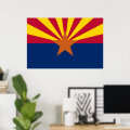 Arizona State Flag Print Poster | Zazzle