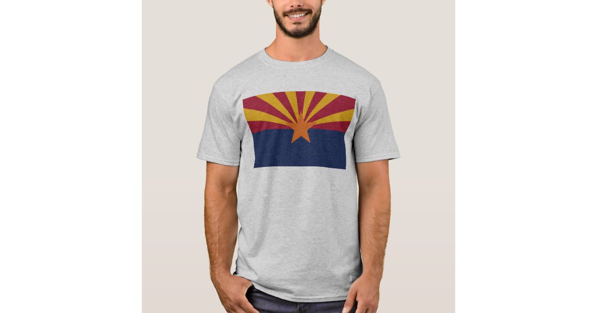 Arizona State Flag T-Shirt | Zazzle