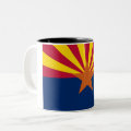 Arizona State Flag Two-Tone Coffee Mug | Zazzle