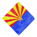 Arizona State Flag Watercolor Bandana | Zazzle