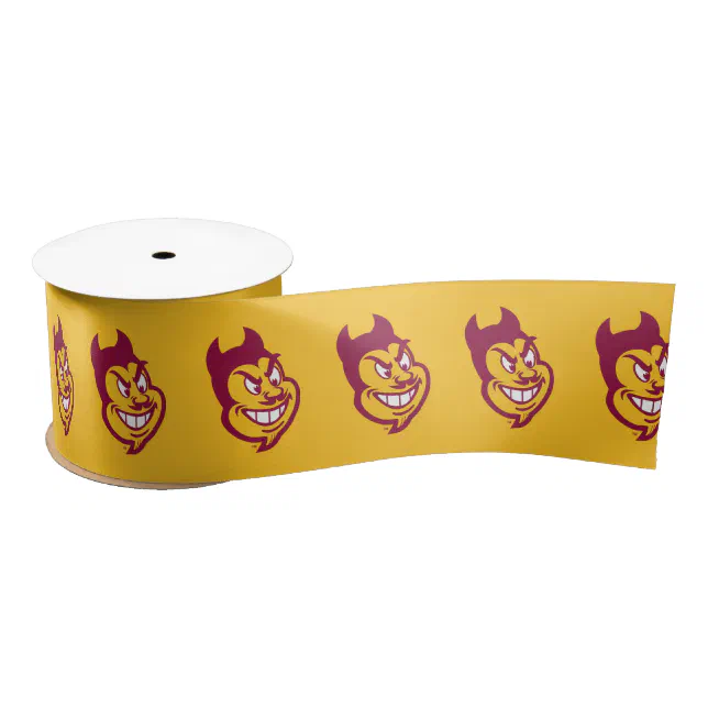 Arizona State Sparky Satin Ribbon | Zazzle
