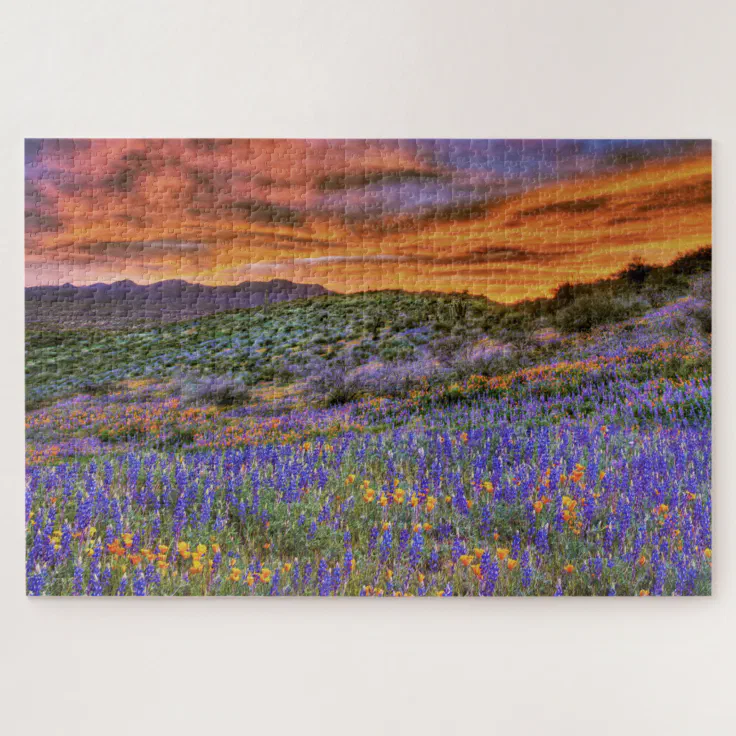 Arizona Sunset Jigsaw Puzzle | Zazzle