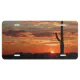 Arizona Sunset License Plate | Zazzle