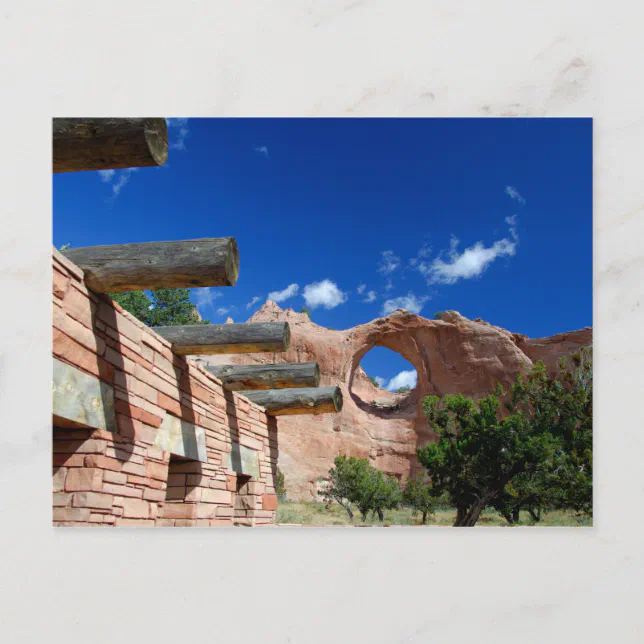 Arizona, Window Rock. Capital of the Navajo Postcard | Zazzle