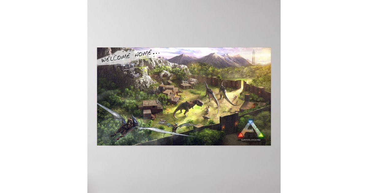 Ark survival evolved poster | Zazzle
