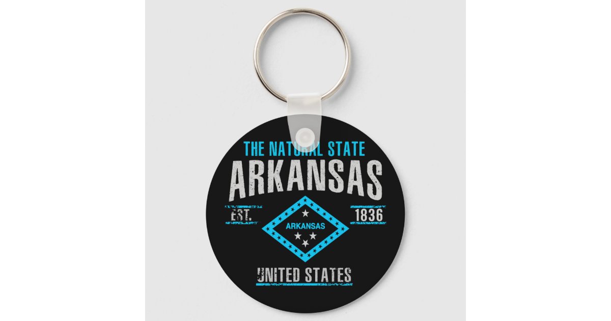 Arkansas Keychain | Zazzle