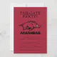 Arkansas Razorbacks Tailgate Party Invitation | Zazzle