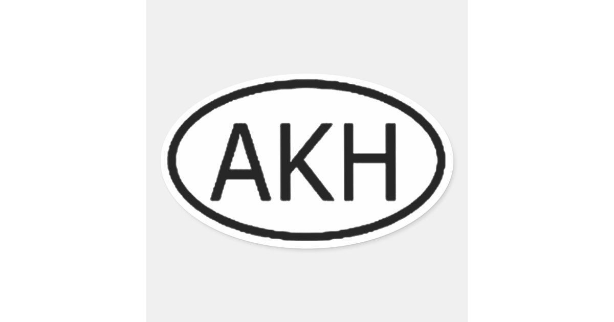 Arkham Oval Sticker | Zazzle