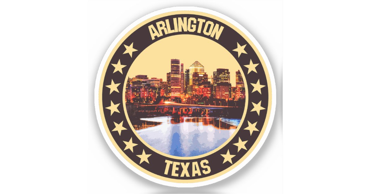 Arlington sticker | Zazzle
