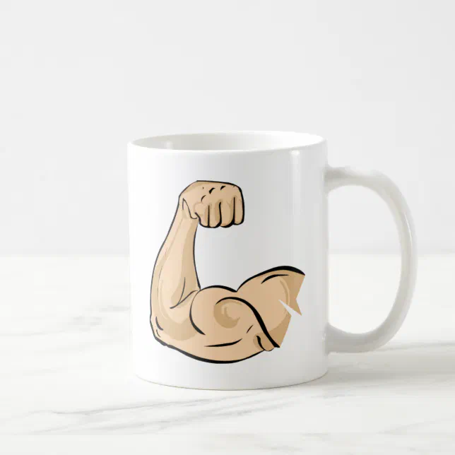 Arm Muscle Coffee Mug | Zazzle
