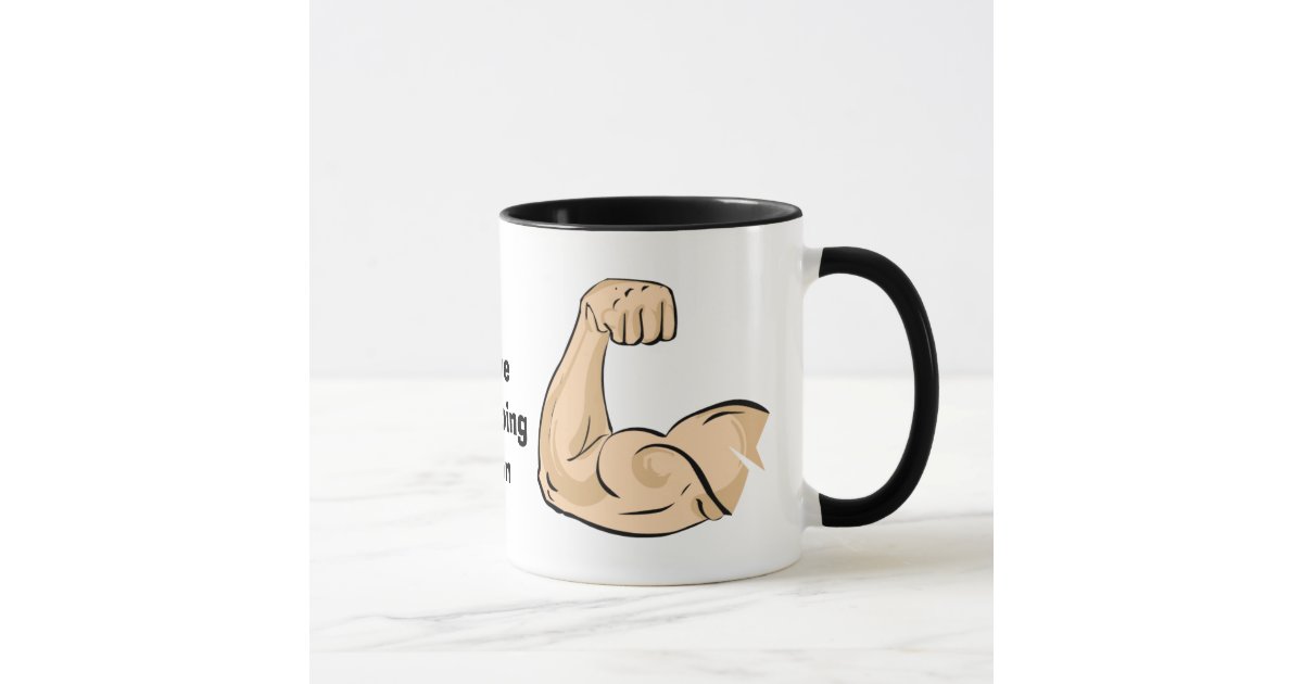 Arm Muscle Mug | Zazzle