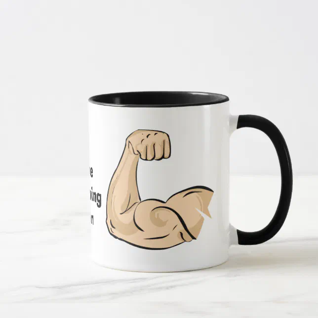 Arm Muscle Mug | Zazzle
