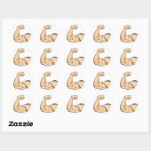 Arm Muscle Stickers | Zazzle