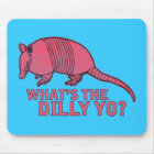 Drunk Armadillo Mouse Pad | Zazzle.com