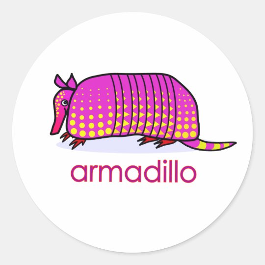 armadillo sticker | Zazzle.com