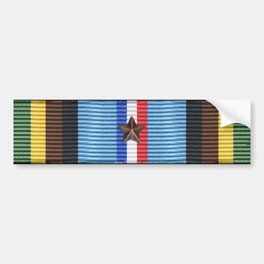 Armed Forces Expeditionary Medal 2nd Award Sticker | Zazzle