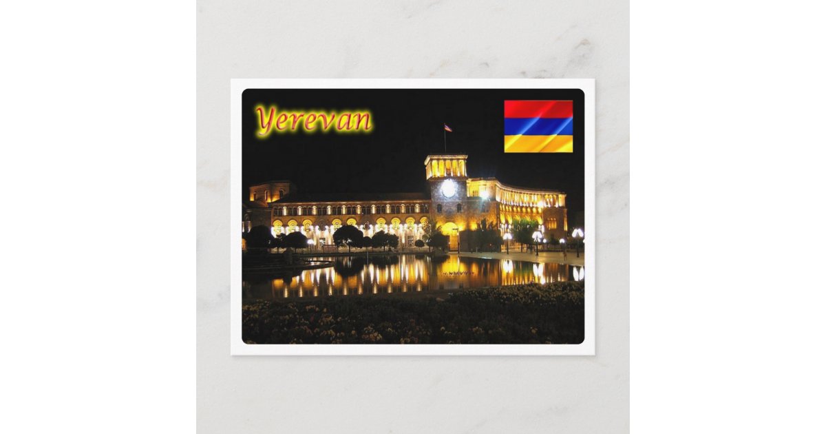 Armenia - Yerevan - Republic Square - Postcard | Zazzle