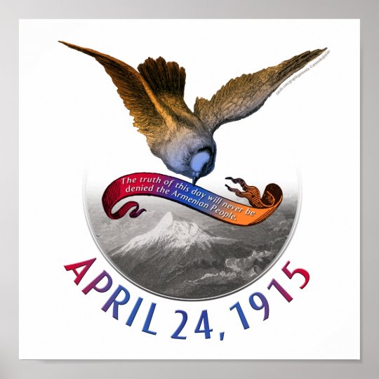 Armenian Genocide Rememberance Poster | Zazzle.com