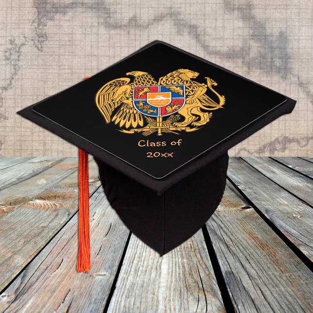 Armenian Graduate & Armenia students / University Graduation Cap Topper ...