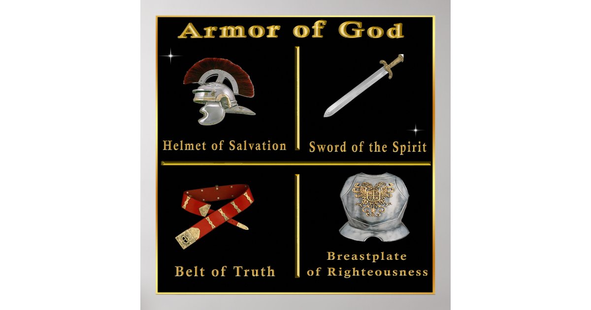 Armor of God poster | Zazzle