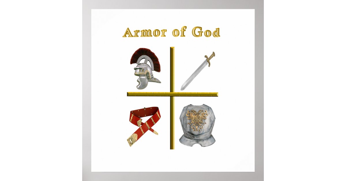 Armor of God products Poster | Zazzle