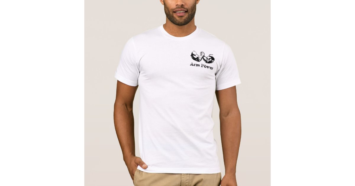 ARMS, Arm Power T-Shirt | Zazzle