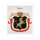 Belgian Emblem - Coat of Arms of Belgium Postcard | Zazzle.com