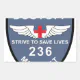 ARMY 236th Aviation Medical Detachment Military Pa Rectangular Sticker ...