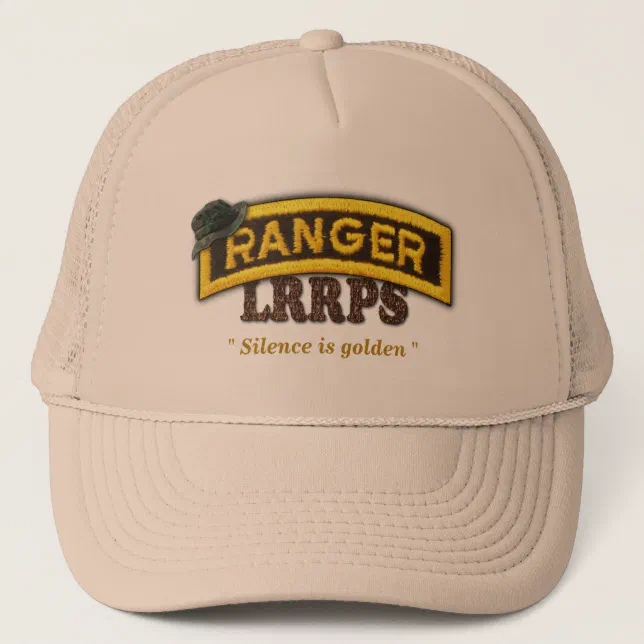 Army 75th Ranger Regiment Airborne Rangers Vets Trucker Hat | Zazzle