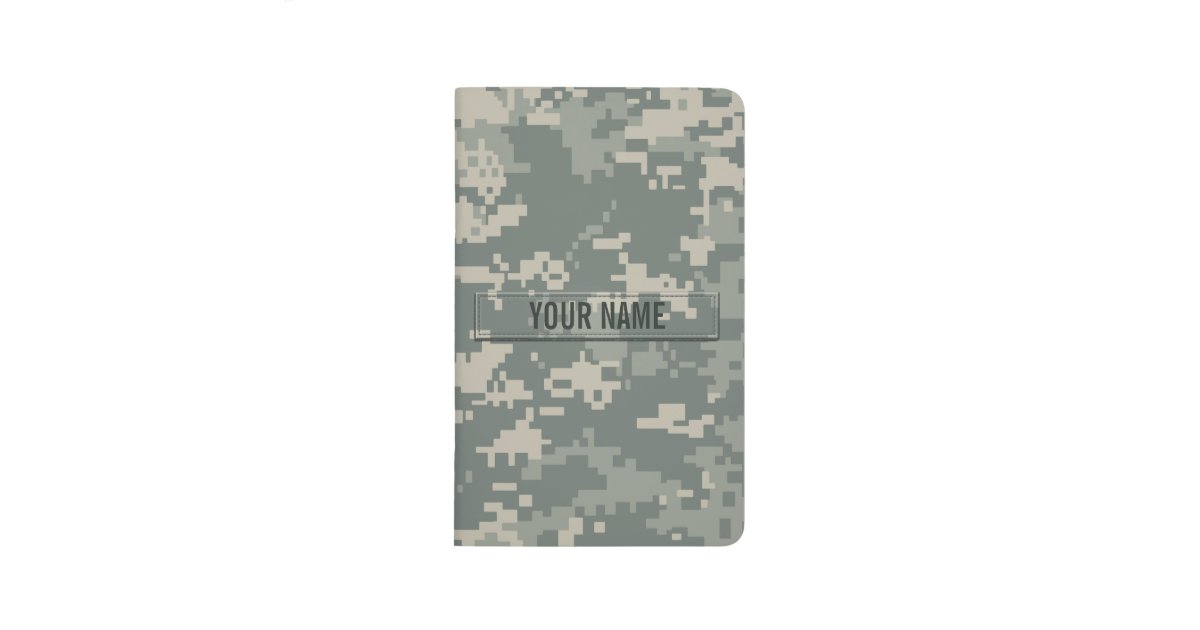 Army ACU Camouflage Customizable Journal | Zazzle