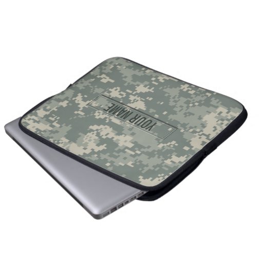 Army ACU Camouflage Customizable Laptop Sleeve | Zazzle