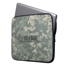 Army ACU Camouflage Customizable Laptop Sleeve | Zazzle