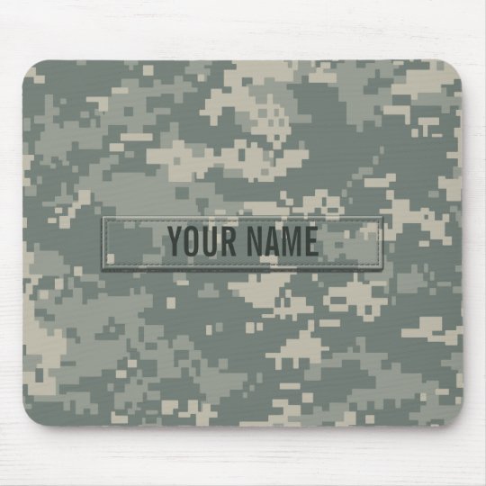 Army ACU Camouflage Customizable Mouse Pad | Zazzle.com