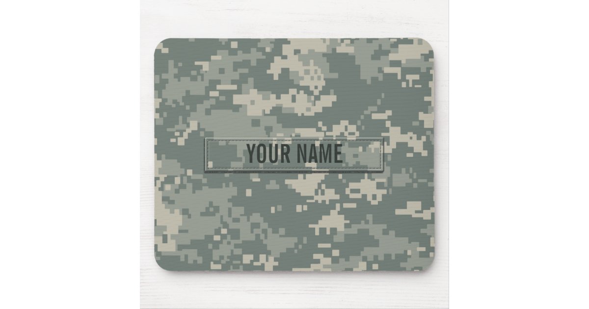 Army ACU Camouflage Customizable Mouse Pad | Zazzle