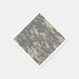 ARMY ACU Digital Camo Camouflage Pattern Napkins | Zazzle