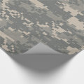 ARMY ACU Digital Camo Camouflage Wrapping Paper | Zazzle