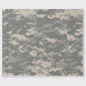 ARMY ACU Digital Camo Camouflage Wrapping Paper | Zazzle