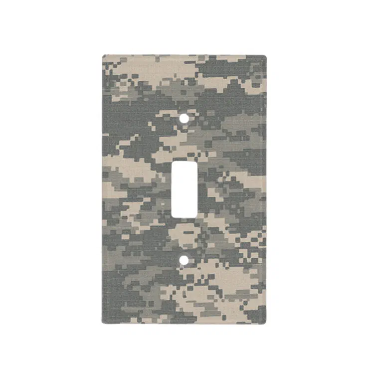 ARMY ACU Digital Camo Light Switch Plate Cover | Zazzle