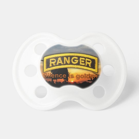 75TH RANGER BATTALION "ARMY RANGERS" PACIFIER | Zazzle.com