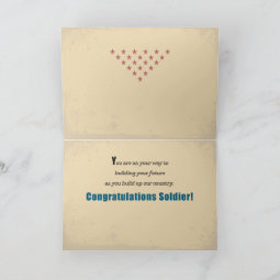 Army Basic Training Graduation, Military Soldiers Card | Zazzle