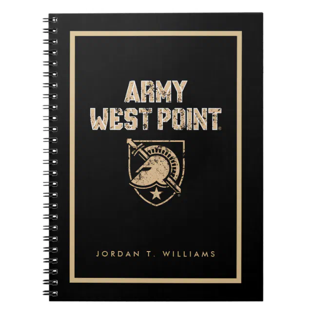 Army Black Knights Notebook | Zazzle