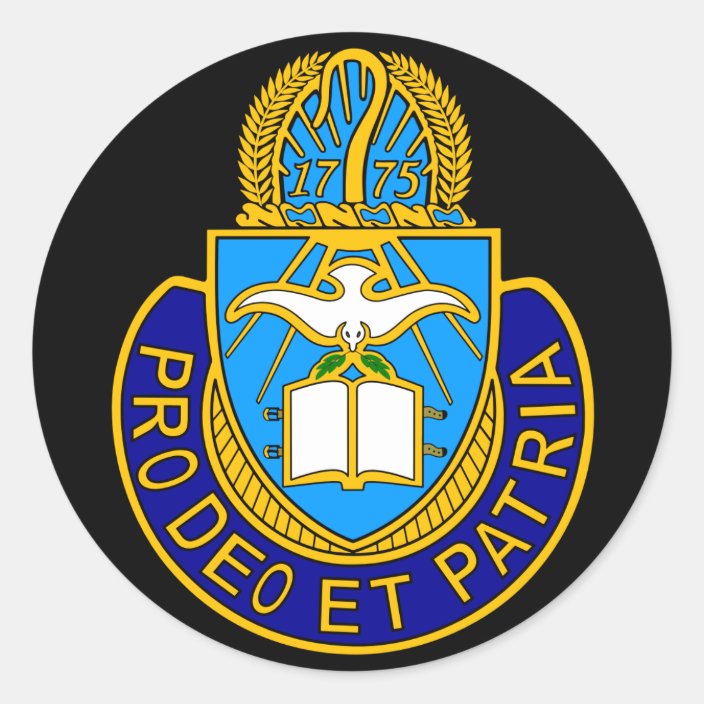 Army Chaplain Corp Crest Sticker | Zazzle.com