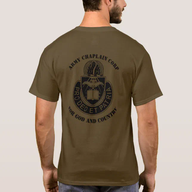Army Chaplain Corp T-Shirt | Zazzle